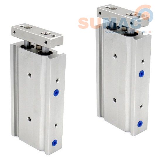 Xi lanh khí nén 2 ty CXSM, xi lanh khí nén 2 ty CXSL